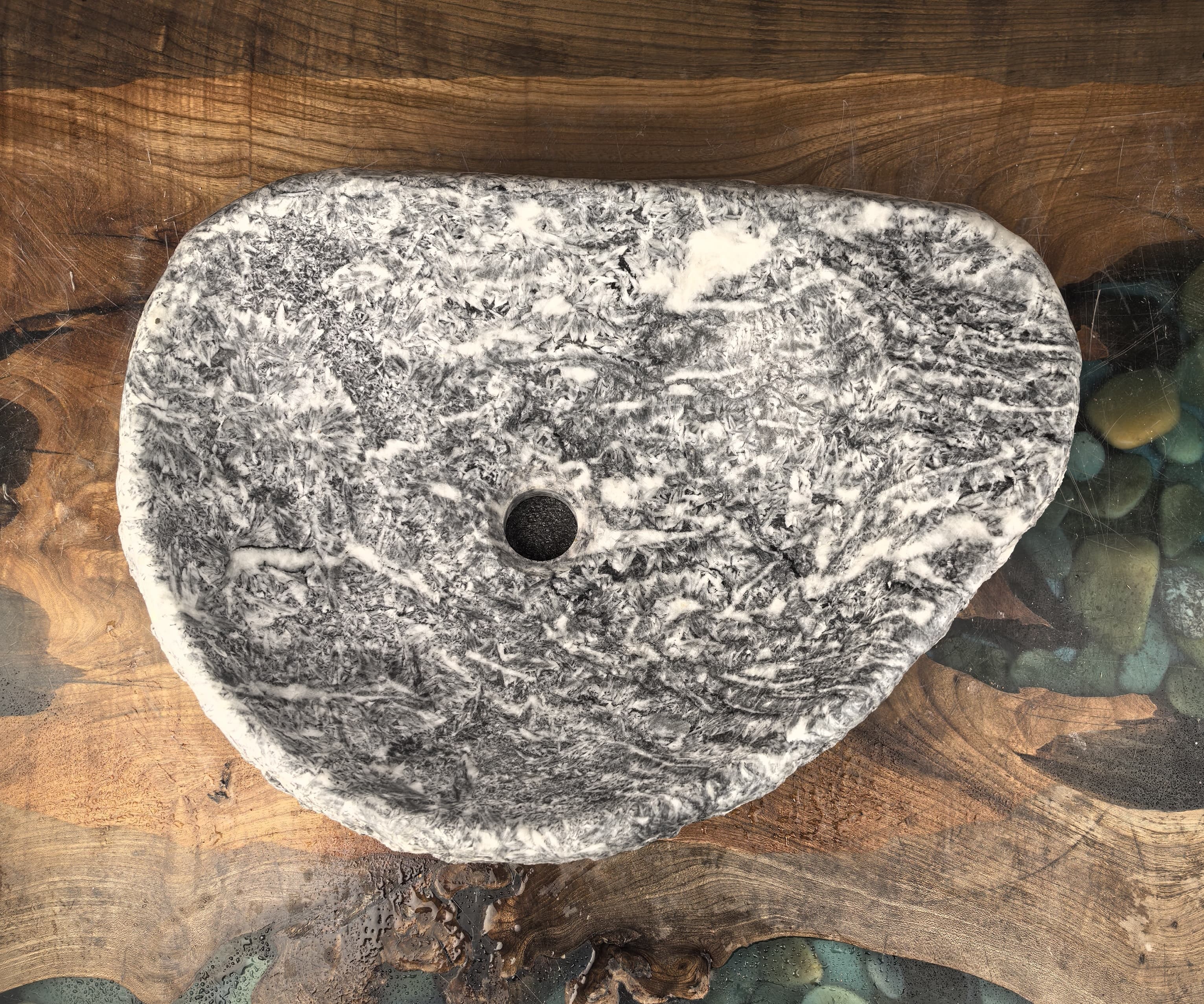 Раковина 226 RMG каменная, купить за 17300 руб. с доставкой по Москве и РФ