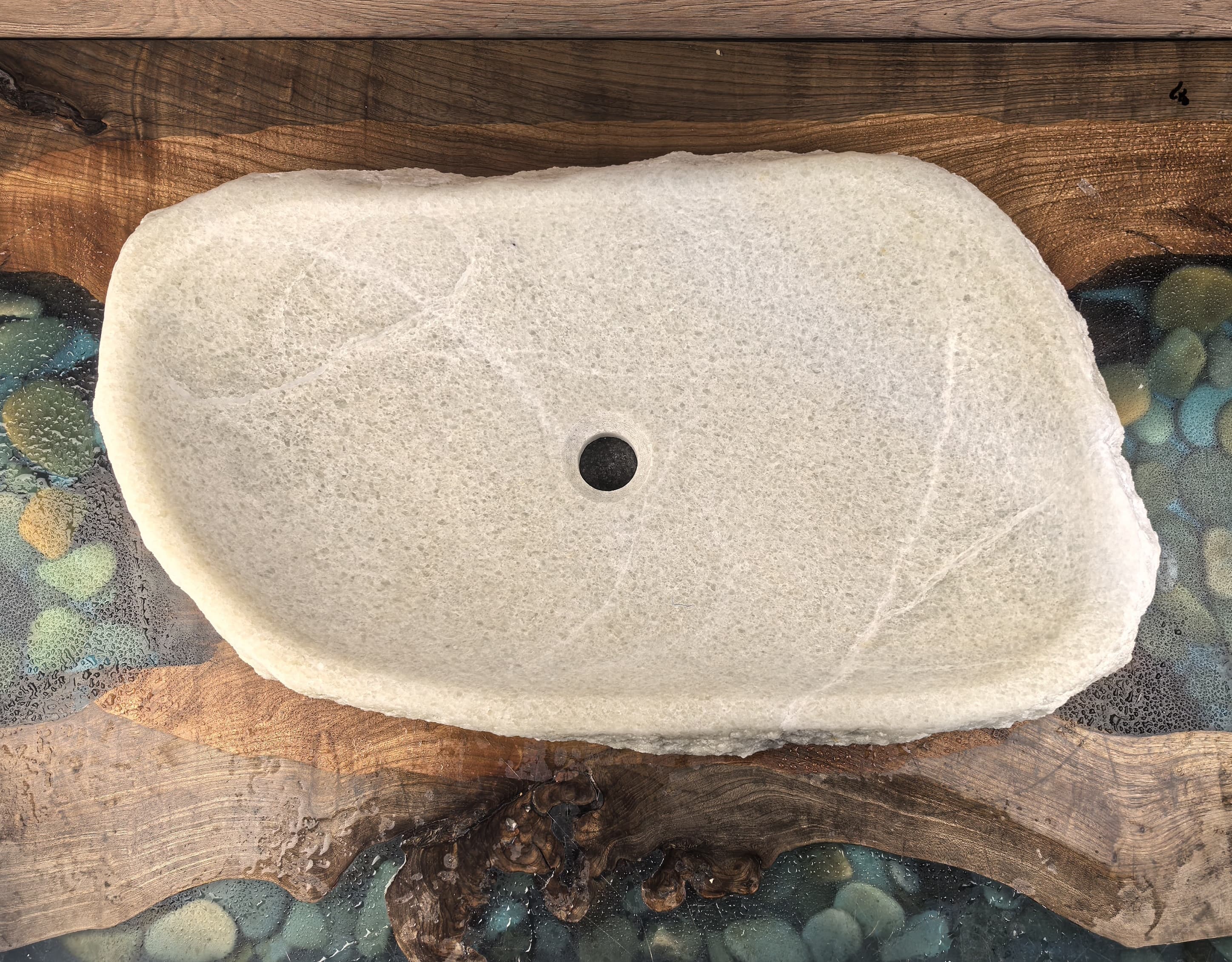 Раковина 295 RM каменная, купить за 34200 руб. с доставкой по Москве и РФ