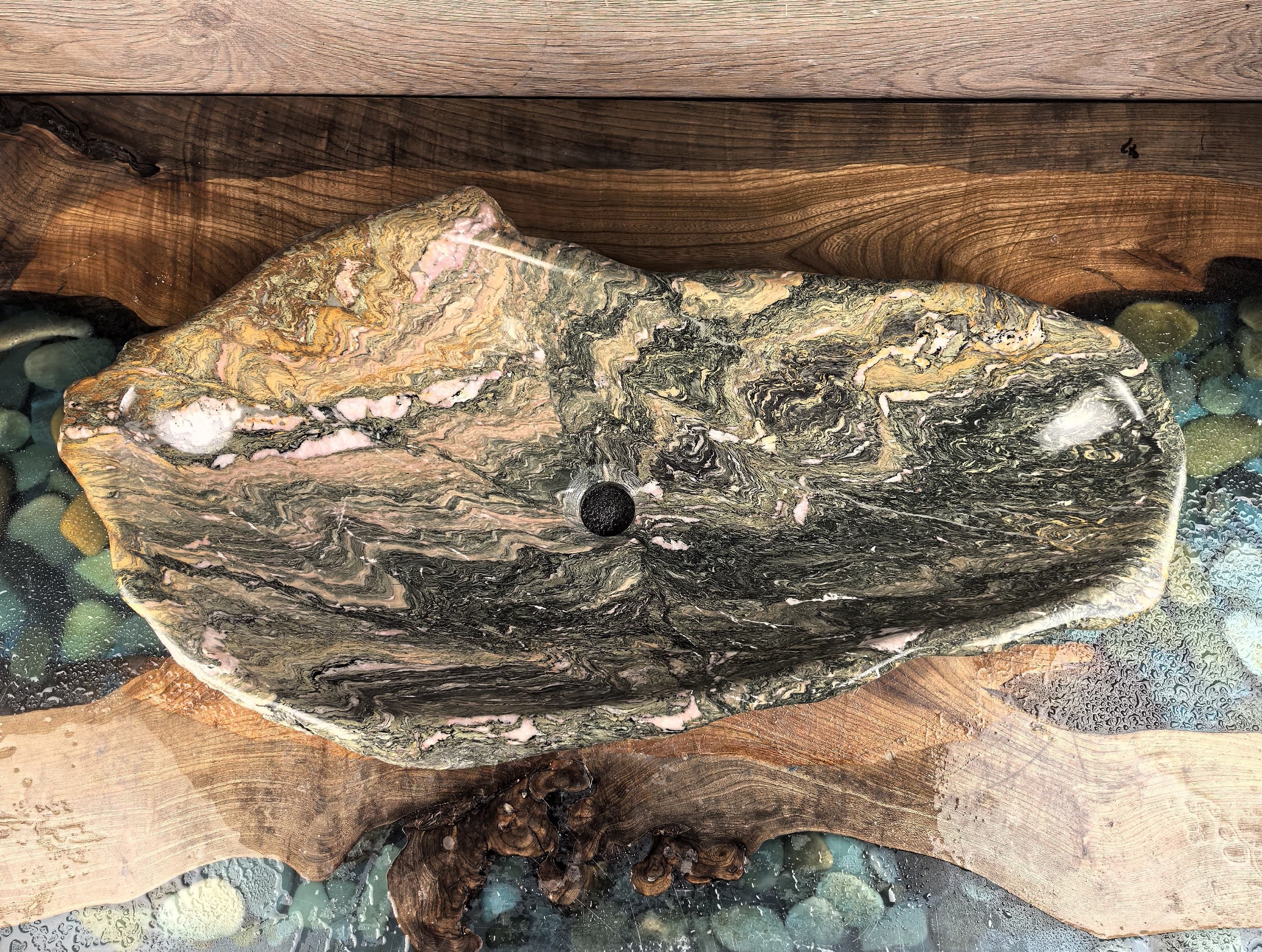 Раковина 320 RM каменная, купить за 36700 руб. с доставкой по Москве и РФ