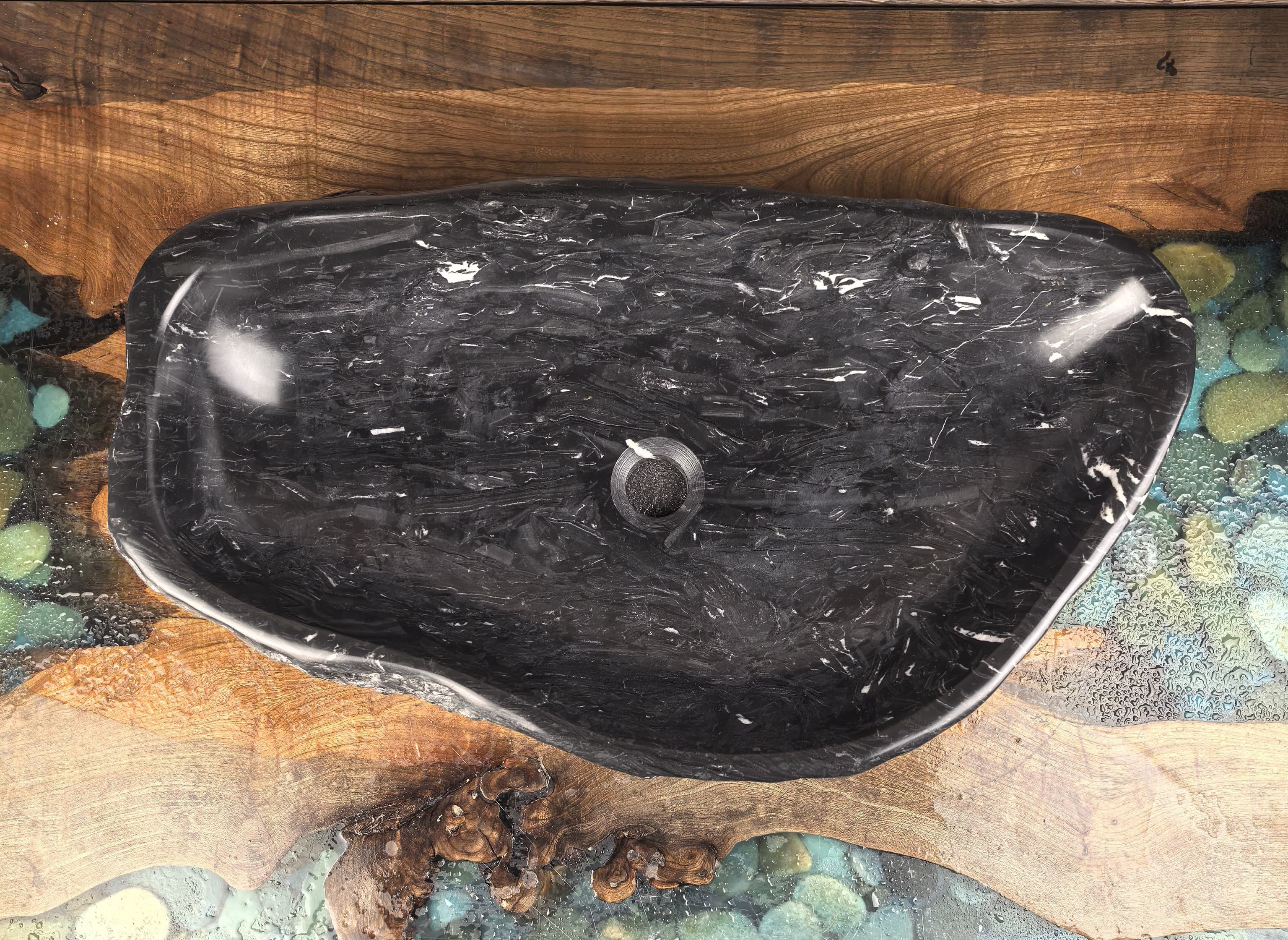 Раковина 226 RD каменная, купить за 27200 руб. с доставкой по Москве и РФ